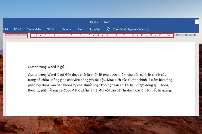 Gutter trong Word là gì? Hướng dẫn cách sử dụng Gutter trong Word