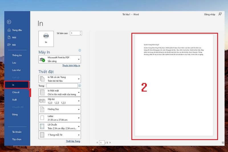 Gutter trong Word là gì? Hướng dẫn cách sử dụng Gutter trong Word