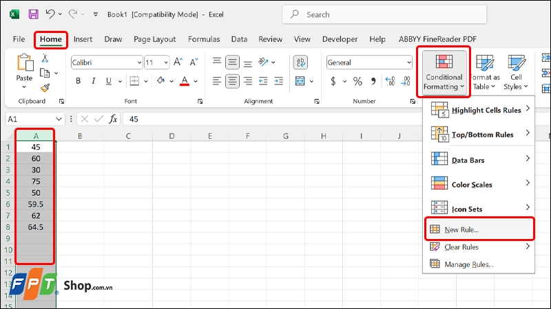 Hàm TRUE trong Excel: Từ các công thức cơ bản đến định dạng có điều kiện