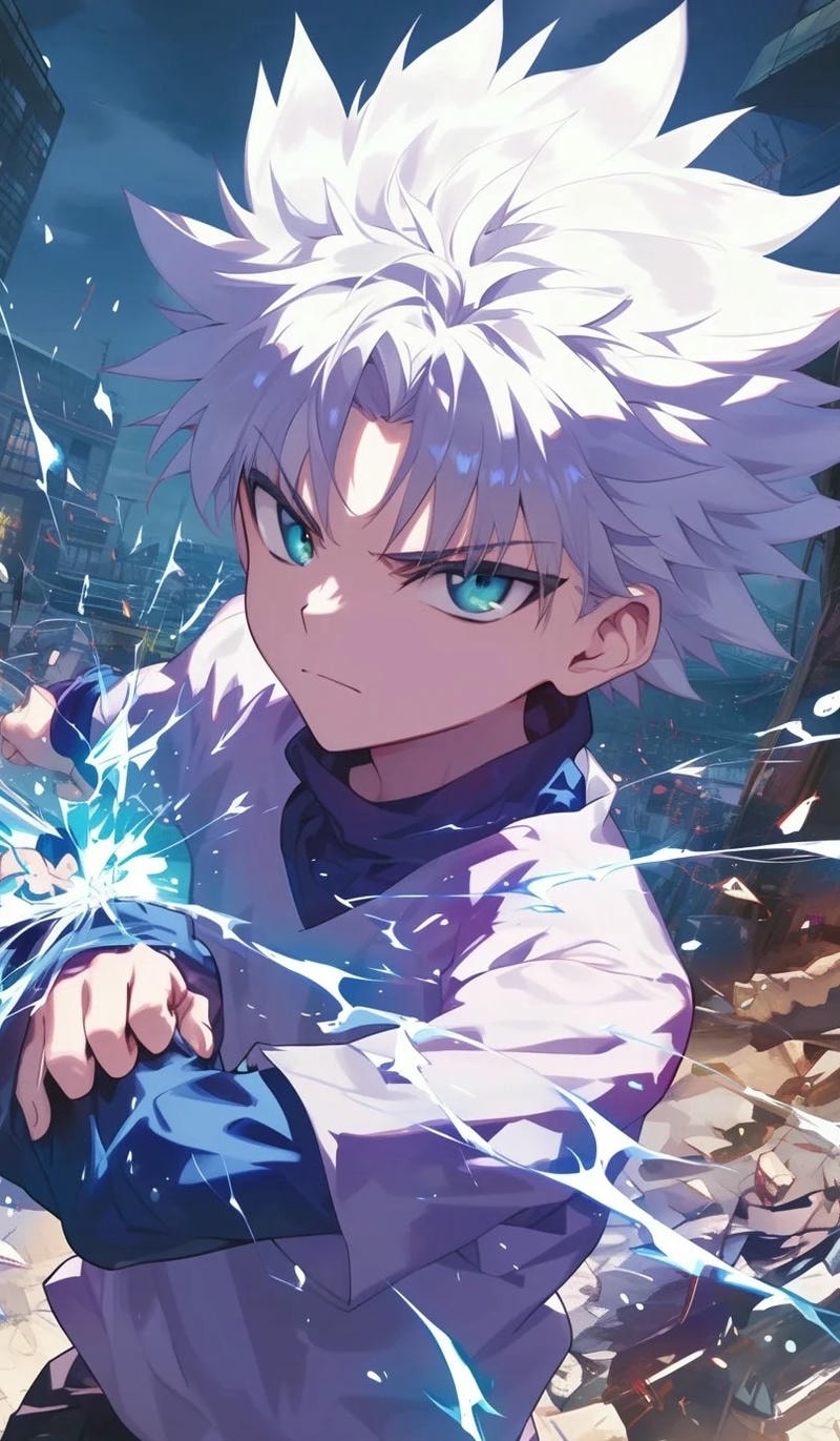 Tuyển tập hình nền Killua Zoldyck cực chất cho fan Hunter x Hunter