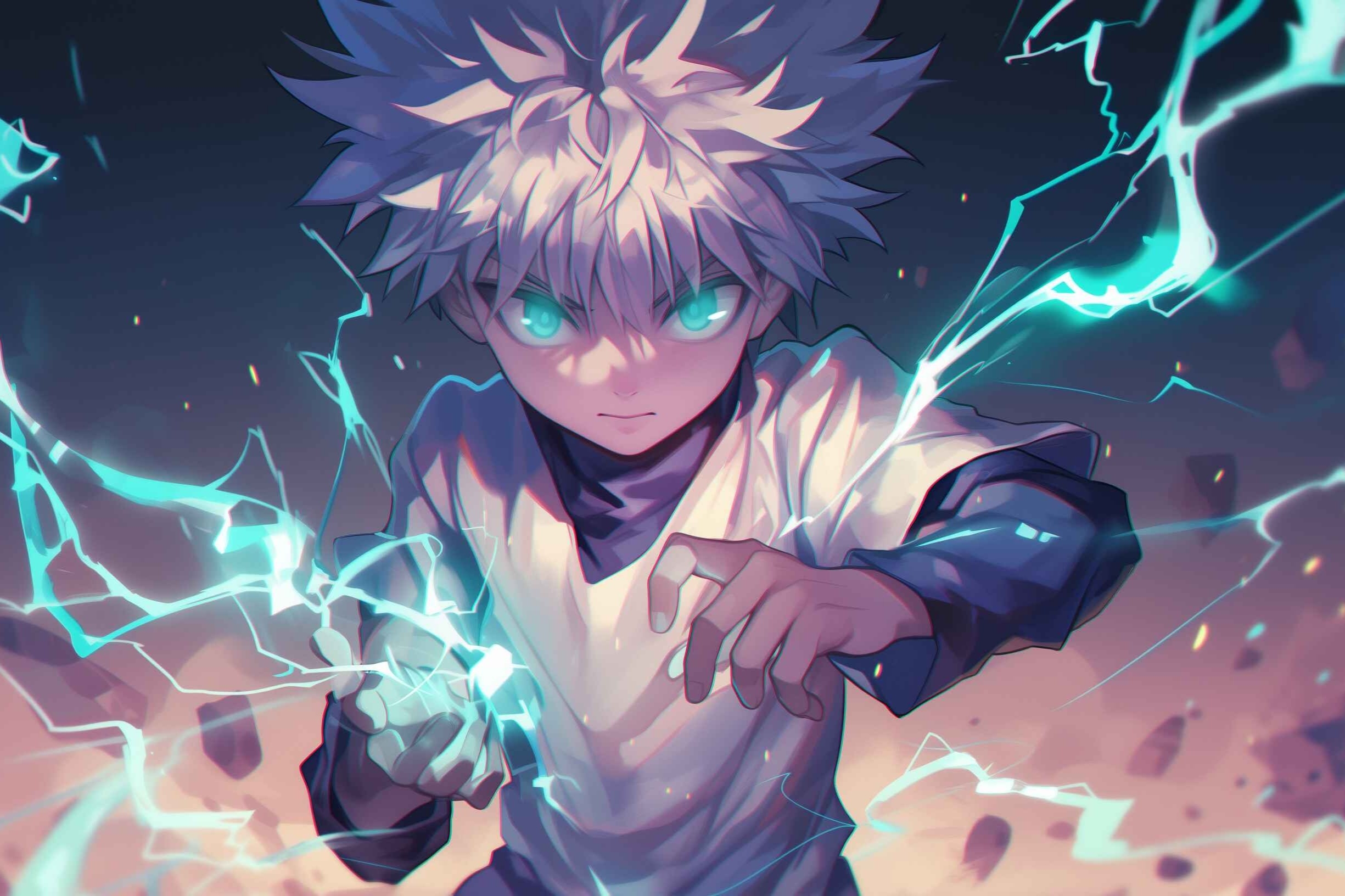 Tuyển tập hình nền Killua Zoldyck cực chất cho fan Hunter x Hunter