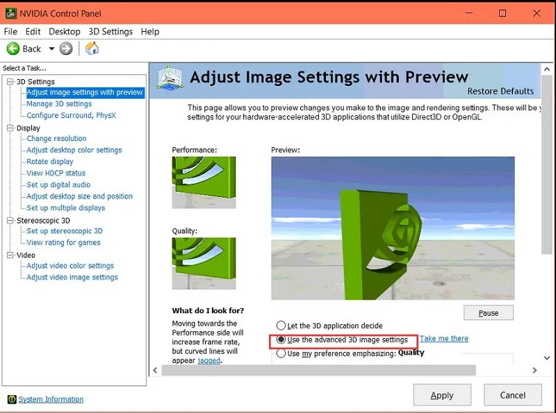 Cách cài đặt Integrated Graphics chuyển sang Discrete Graphics