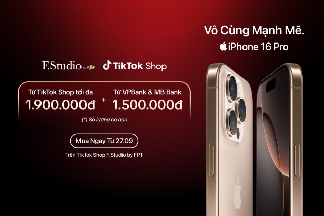 F.Studio by FPT chính thức mở bán iPhone 16, cơ hội nhận ngay Voucher ...