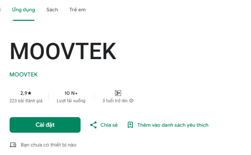Moovtek: Ứng dụng gọi xe thông minh, nhanh chóng và an toàn