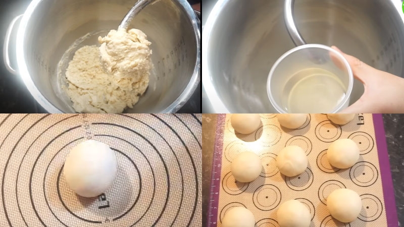Cách làm bánh bao bằng bột mì không cần bột nở thơm mềm siêu dễ