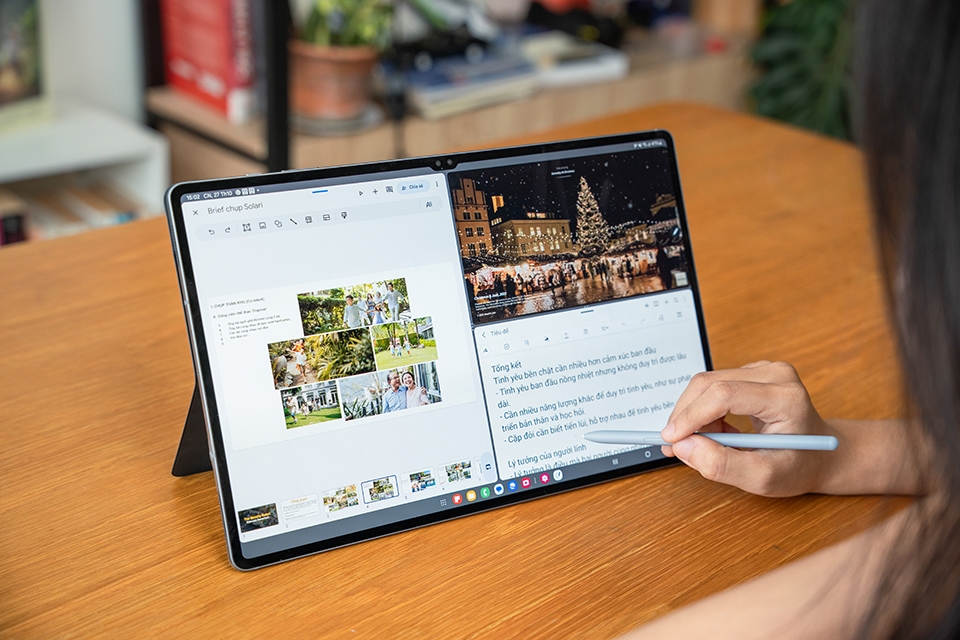 Làm việc thả ga, giải trí cực đã cùng Galaxy Tab S10 Ultra