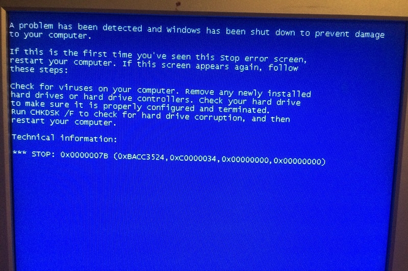 Lỗi STOP 0x0000007b là gì? Nguyên nhân và cách khắc phục
