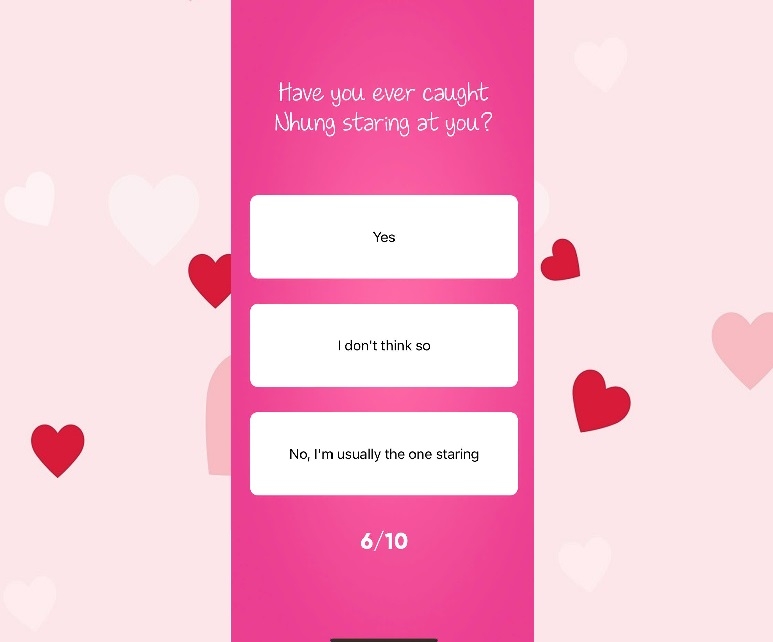 Love Tester – Crush Test Quiz: Tính độ tương thích trong tình yêu