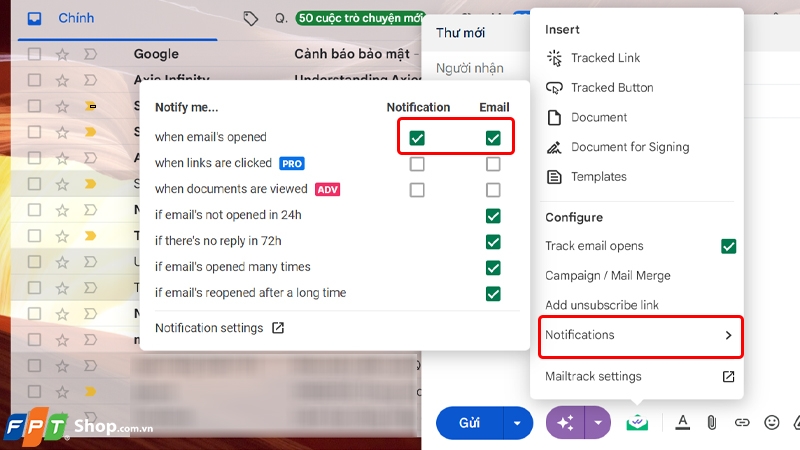Cài đặt Mailtrack trong 5 phút để tăng hiệu quả làm việc gấp đôi