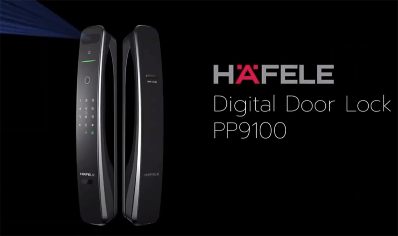 Khóa điện tử nhận diện khuôn mặt 3D Hafele PP9100 (912.20.697) chính ...