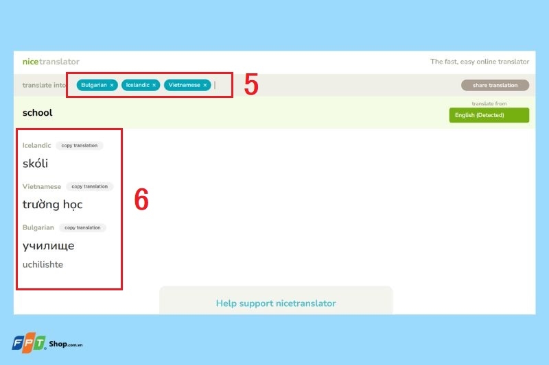 Nice Translator: Trang web dịch thuật trực tuyến nhanh, chính xác