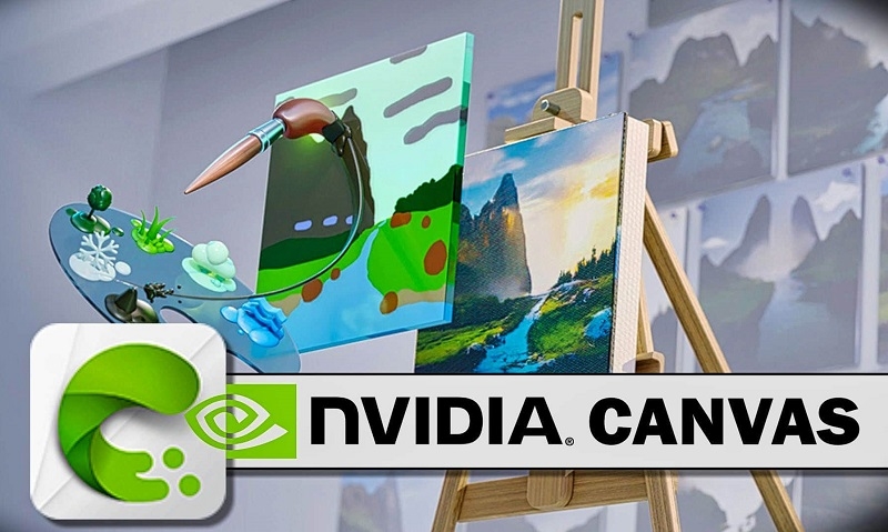 Tải NVIDIA Canvas: Phần mềm hỗ trợ vẽ tranh nghệ thuật bằng AI