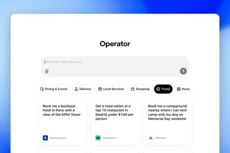 OpenAI ra mắt Operator: Công cụ AI hỗ trợ tự động hóa tác vụ trực tuyến