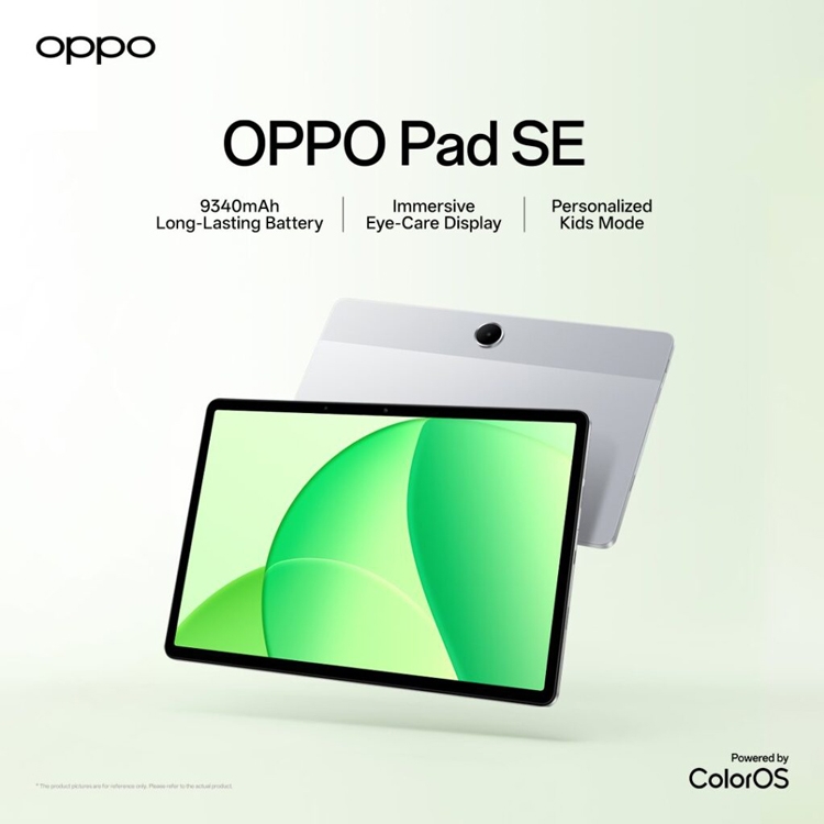 OPPO Pad Se sẽ ra mắt cùng Reno 14 và Reno 14 Pro vào ngày 15 tháng 5