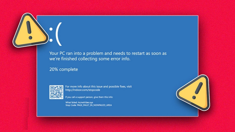 Lỗi Page Fault in Nonpaged Area: Nguyên nhân và 8 cách khắc phục hiệu quả