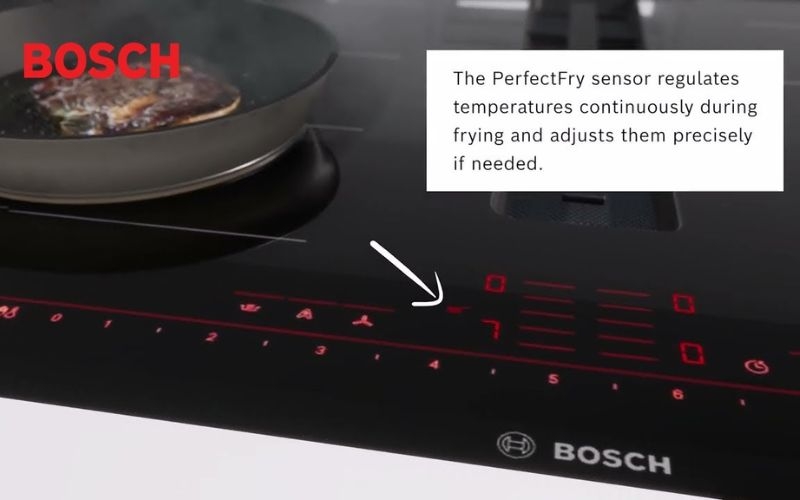 Công nghệ PerfectFry Bosch điều chỉnh nhiệt độ chính xác và tự động