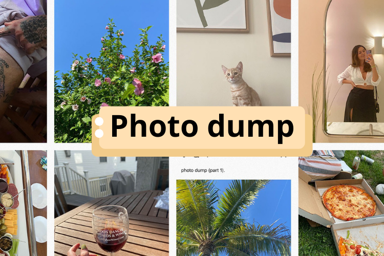 Photo dump là gì? Khám phá trào lưu ảnh Instagram chân thực