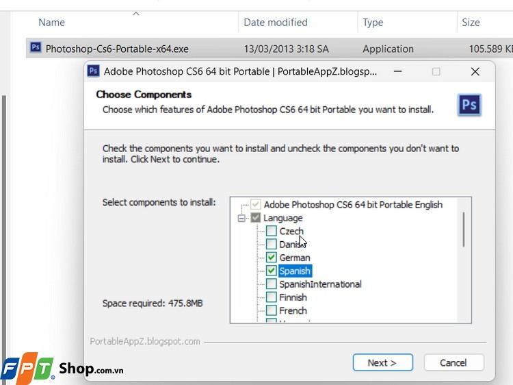Photoshop CS6 Portable 64Bit: Cách cài đặt và sử dụng miễn phí