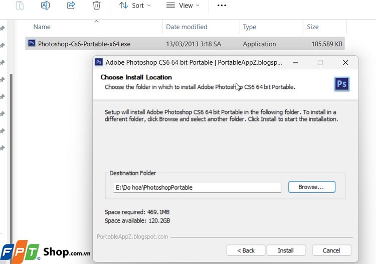 Photoshop CS6 Portable 64Bit: Cách cài đặt và sử dụng miễn phí