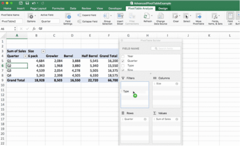Hướng dẫn sử dụng Pivot Table từ cơ bản đến nâng cao chi tiết và dễ hiểu