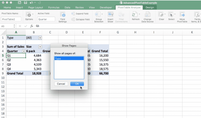 Hướng dẫn sử dụng Pivot Table từ cơ bản đến nâng cao chi tiết và dễ hiểu