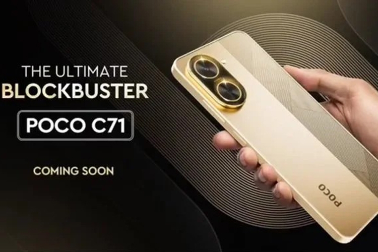 POCO C71 lộ diện với màu vàng bóng bẩy, sẵn sàng ra mắt tại Ấn Độ