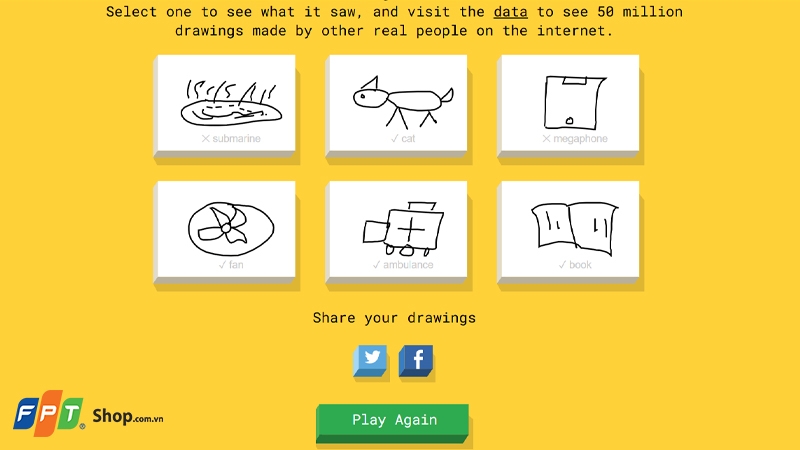 Quick Draw: Trò chơi giải trí giúp bạn quên hết mọi muộn phiền