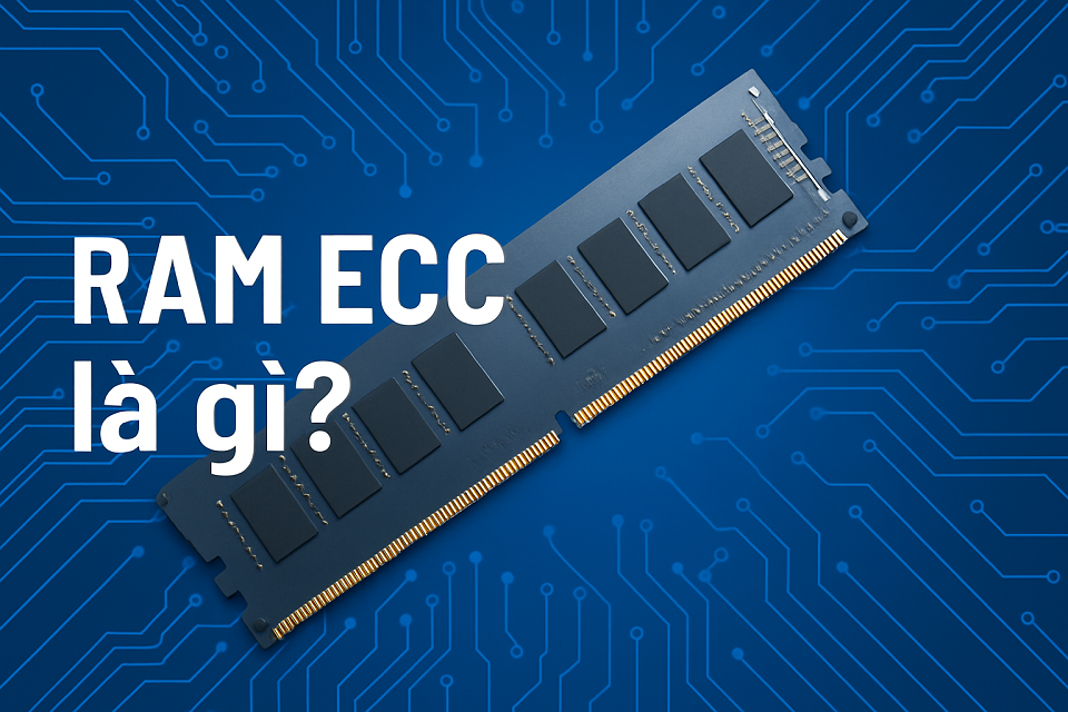 RAM ECC là gì? Các loại phổ biến và so sánh với RAM thường