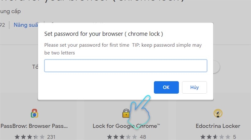 Set password for your browser: Cách đặt mật khẩu cho Chrome