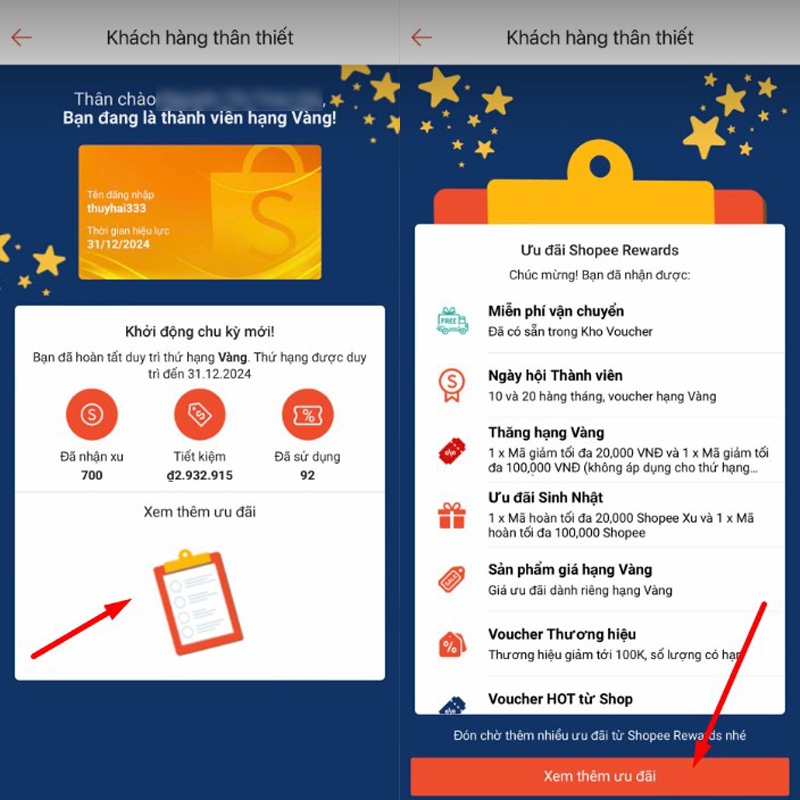 Shopee Rewards là gì? Có những hạng thành viên và quyền lợi