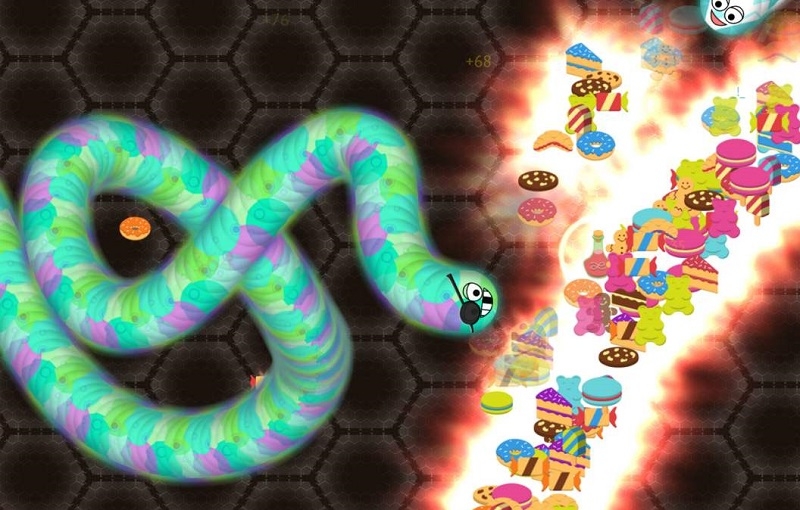 Slither.io 2: Trải nghiệm rắn săn mồi online phiên bản mới