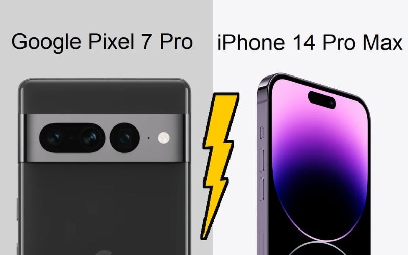 So sánh iPhone 14 Pro Max và Google Pixel 7 Pro từ thiết kế đến tính năng