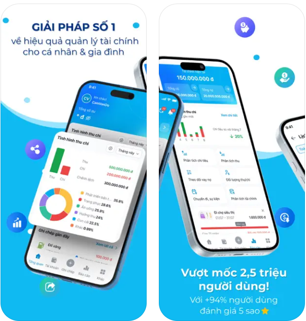 Tìm hiểu ứng dụng Sổ thu chi Misa, quản lý thu chi và tài chính cá nhân hiệu quả