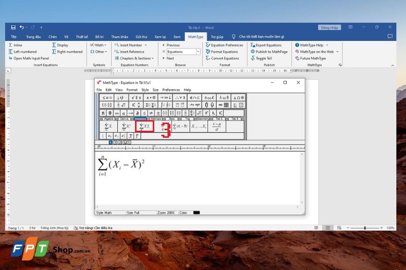 Tải MathType: Công cụ hỗ trợ soạn thảo các công thức toán học