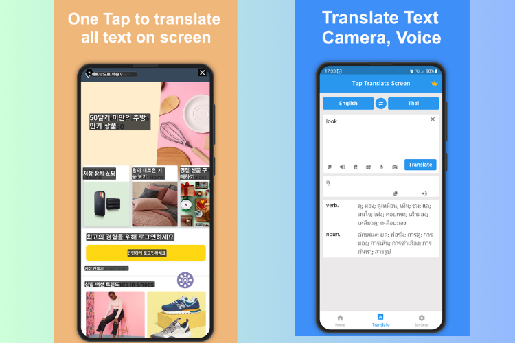 Tap Translate Screen là gì? Tìm hiểu giải pháp dịch văn bản