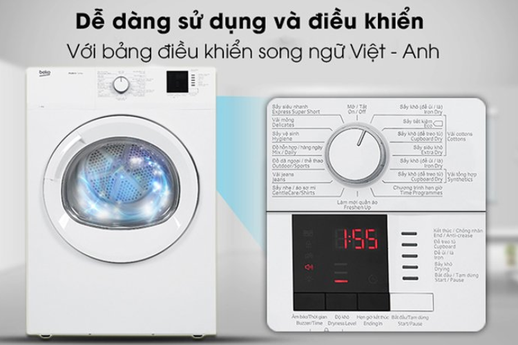 Tính năng sấy nhanh Express của hãng Beko là gì? Ưu nhược điểm