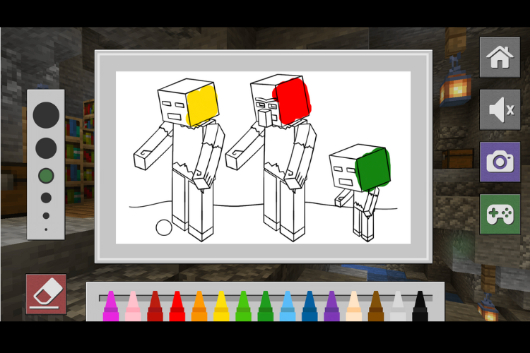 Cách chơi game Tô Màu Minecraft - Bước vào thế giới hội hoạ thú vị và ...