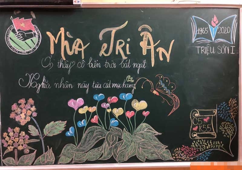 3 bước trang trí bảng 20/11 và những gợi ý mẫu trang trí đẹp nhất