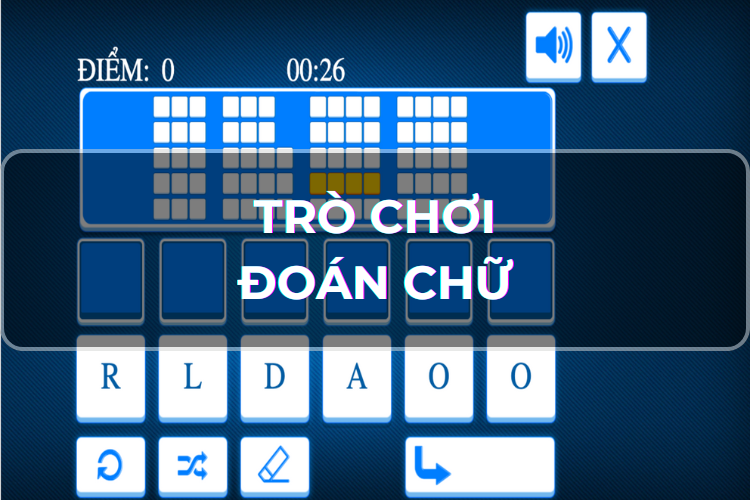 Cách làm chủ trò chơi Đoán Chữ trên Game Vui - Tựa game thử thách trí tuệ siêu hấp dẫn