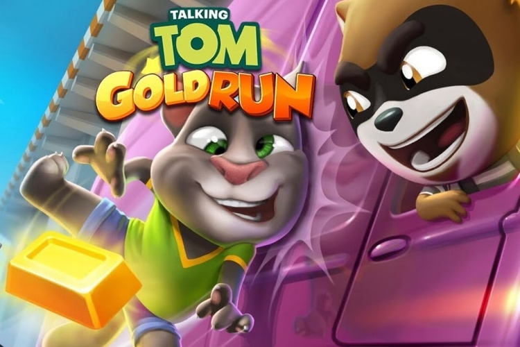 Tom Biết Nói Rượt Vàng - Trò chơi mèo Tom chạy miễn phí vui nhộn