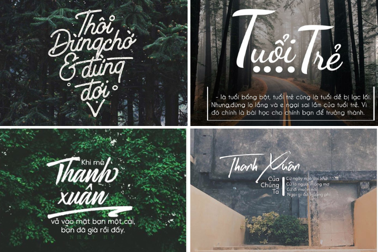 Tại sao dùng typo chữ trắng cho thiết kế? Gợi ý những mẫu đẹp