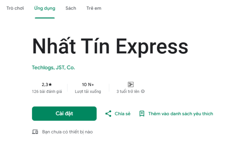 Ứng dụng Nhất Tín Express: Giải pháp giao hàng nhanh, an toàn và tiện lợi