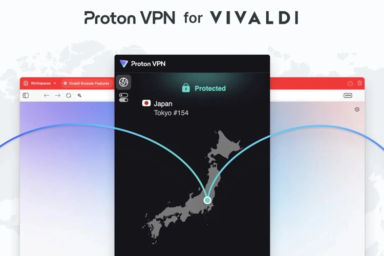 Vivaldi tích hợp Proton VPN: Bước tiến lớn trong bảo vệ quyền riêng tư
