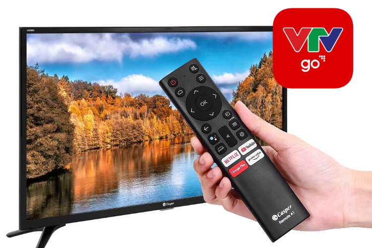 Hướng dẫn cách tải và cài đặt VTV Go trên tivi Casper chi tiết