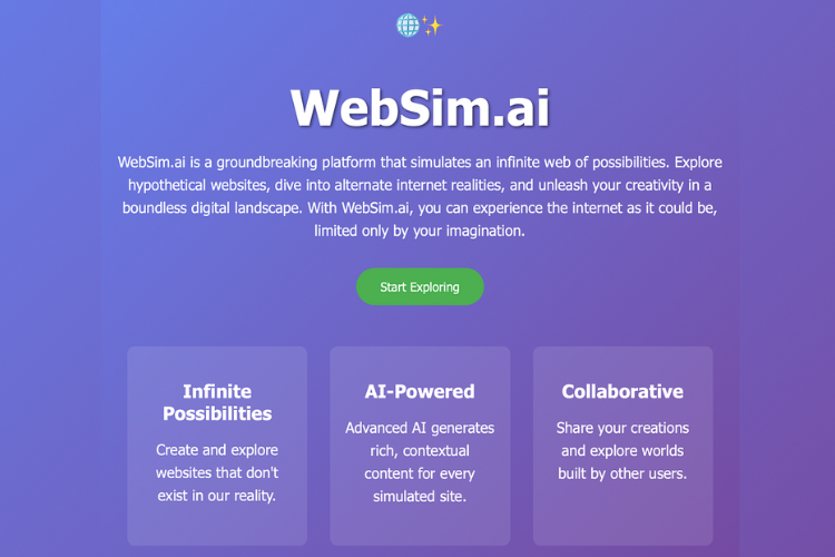 Websim AI: Giải pháp tạo website nhanh chóng và chuyên nghiệp